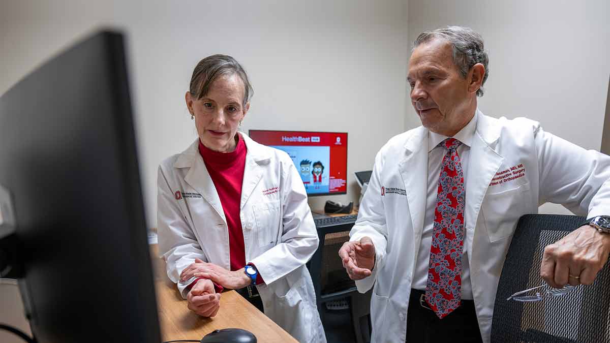 Innovating orthopedic surgery infection away | Ohio State Health ...